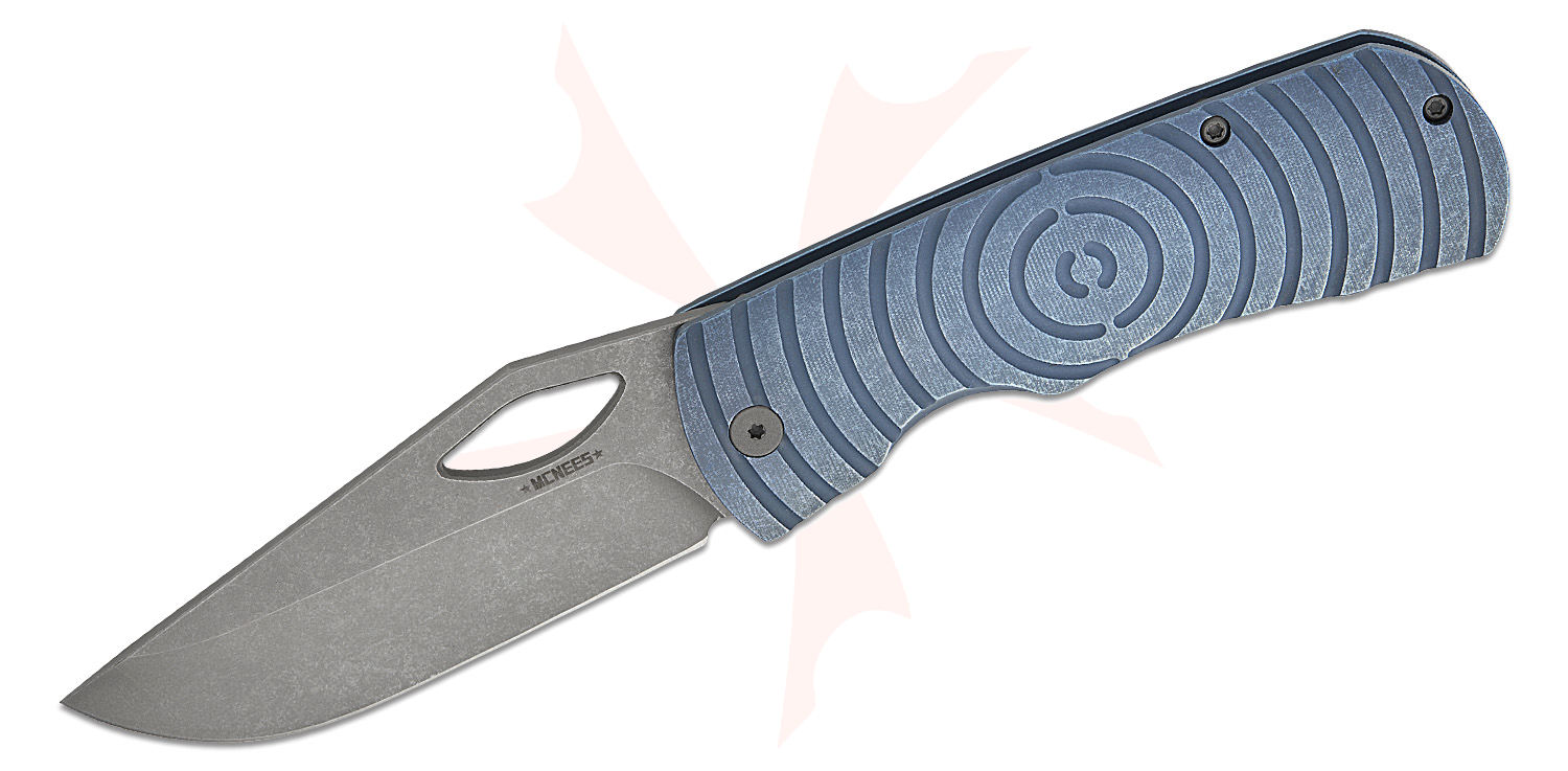 Jonathan McNees Dixon Folding Knife 3.75" CPM-MagnaCut Atomic Drop ...