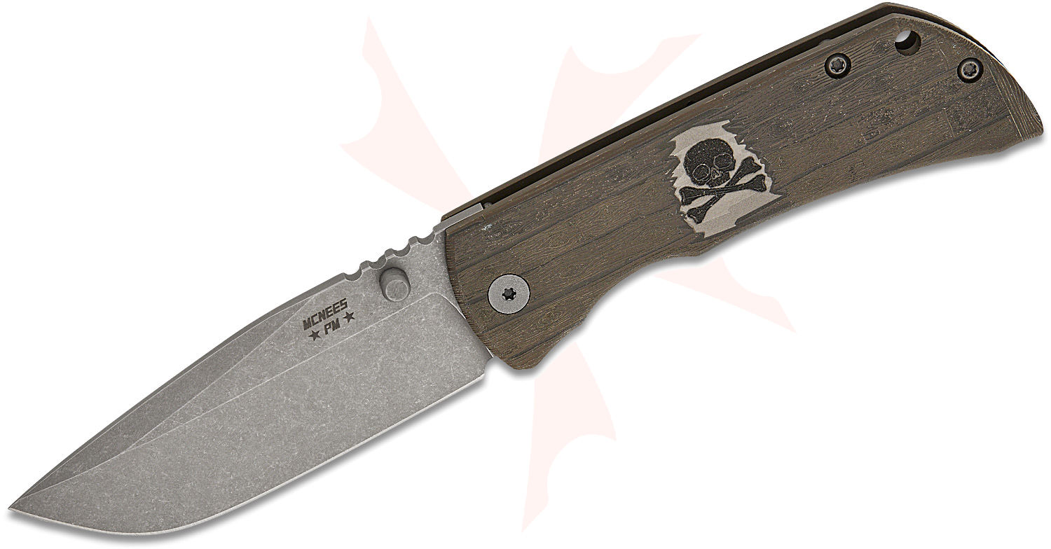 Jonathan McNees Performance Machined MAC2 G2 Folding Knife 3.5" CPM ...