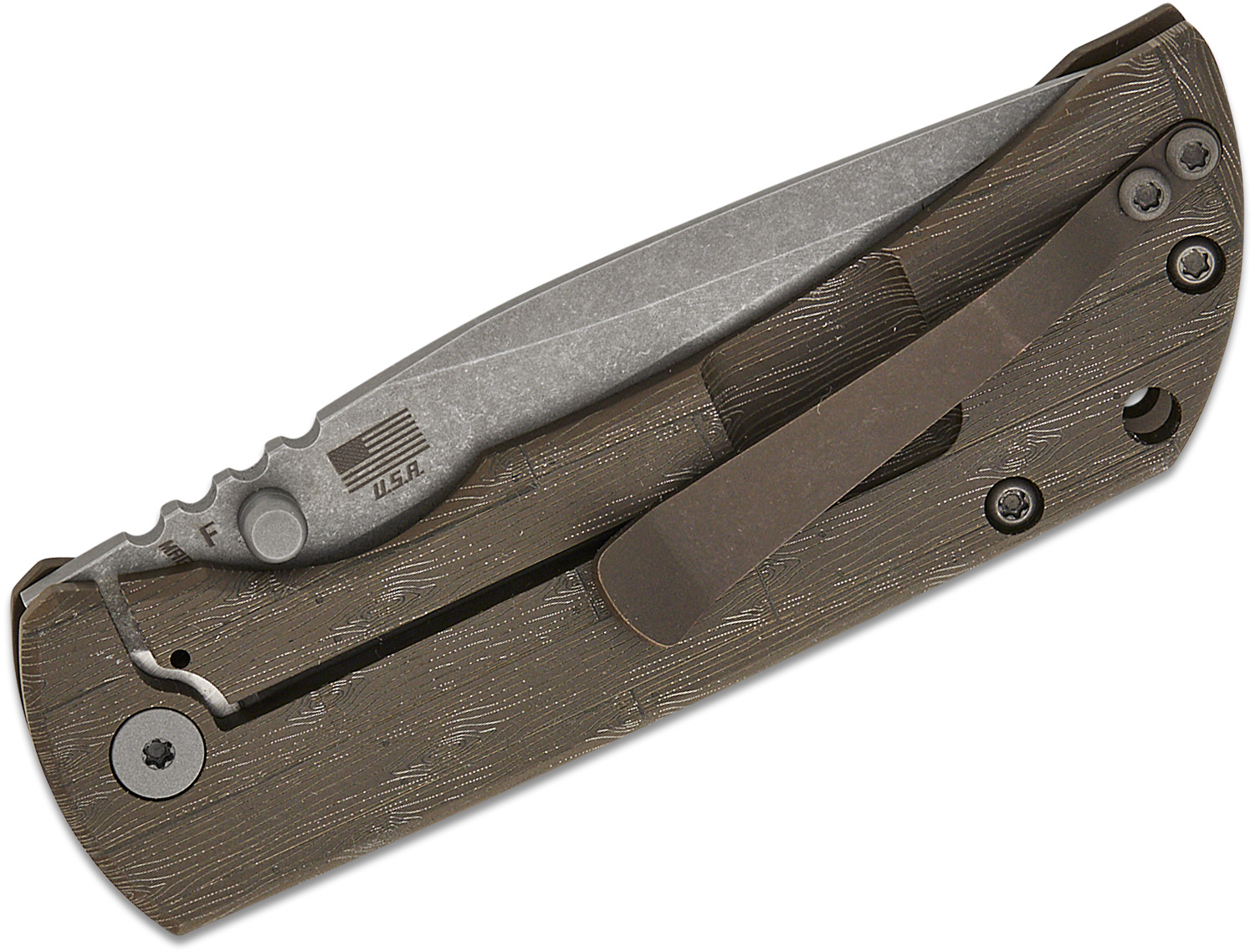 Jonathan McNees Performance Machined MAC2 G2 Folding Knife 3.5" CPM ...