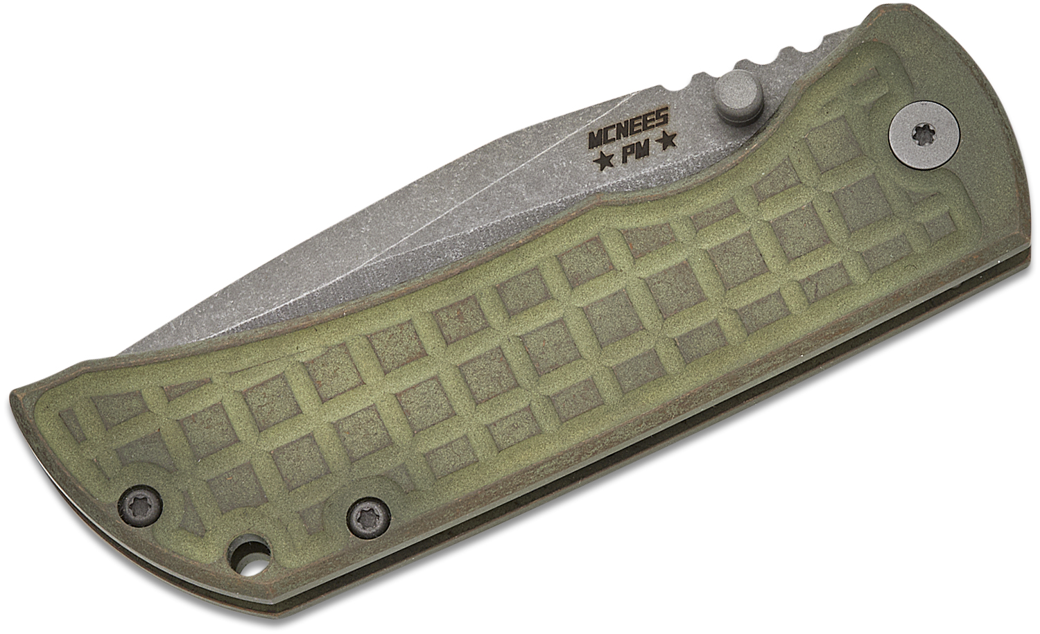 Jonathan McNees Performance Machined MAC2 G2 Folding Knife 3.5" CPM ...