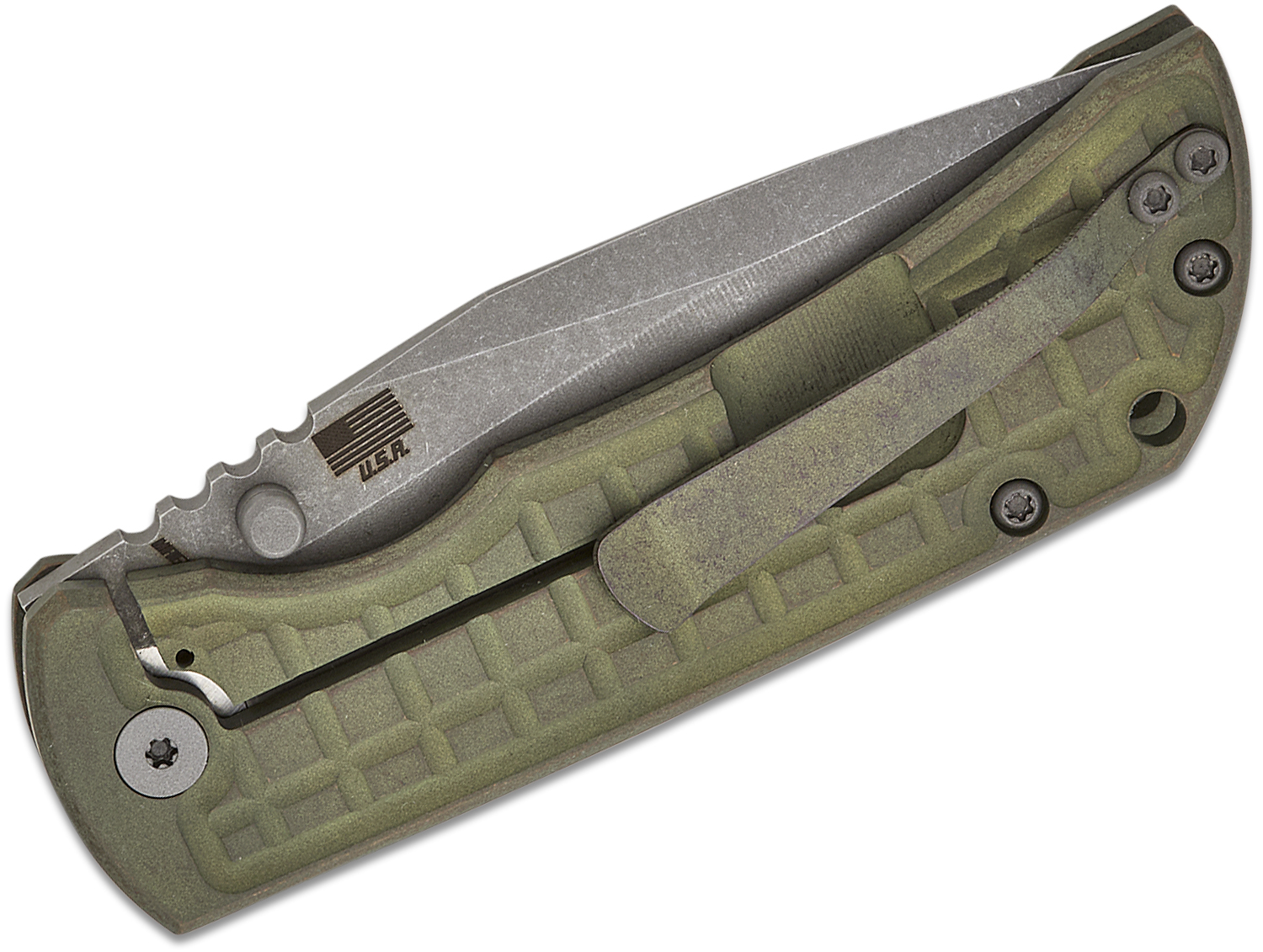 Jonathan McNees Performance Machined MAC2 G2 Folding Knife 3.5" CPM ...