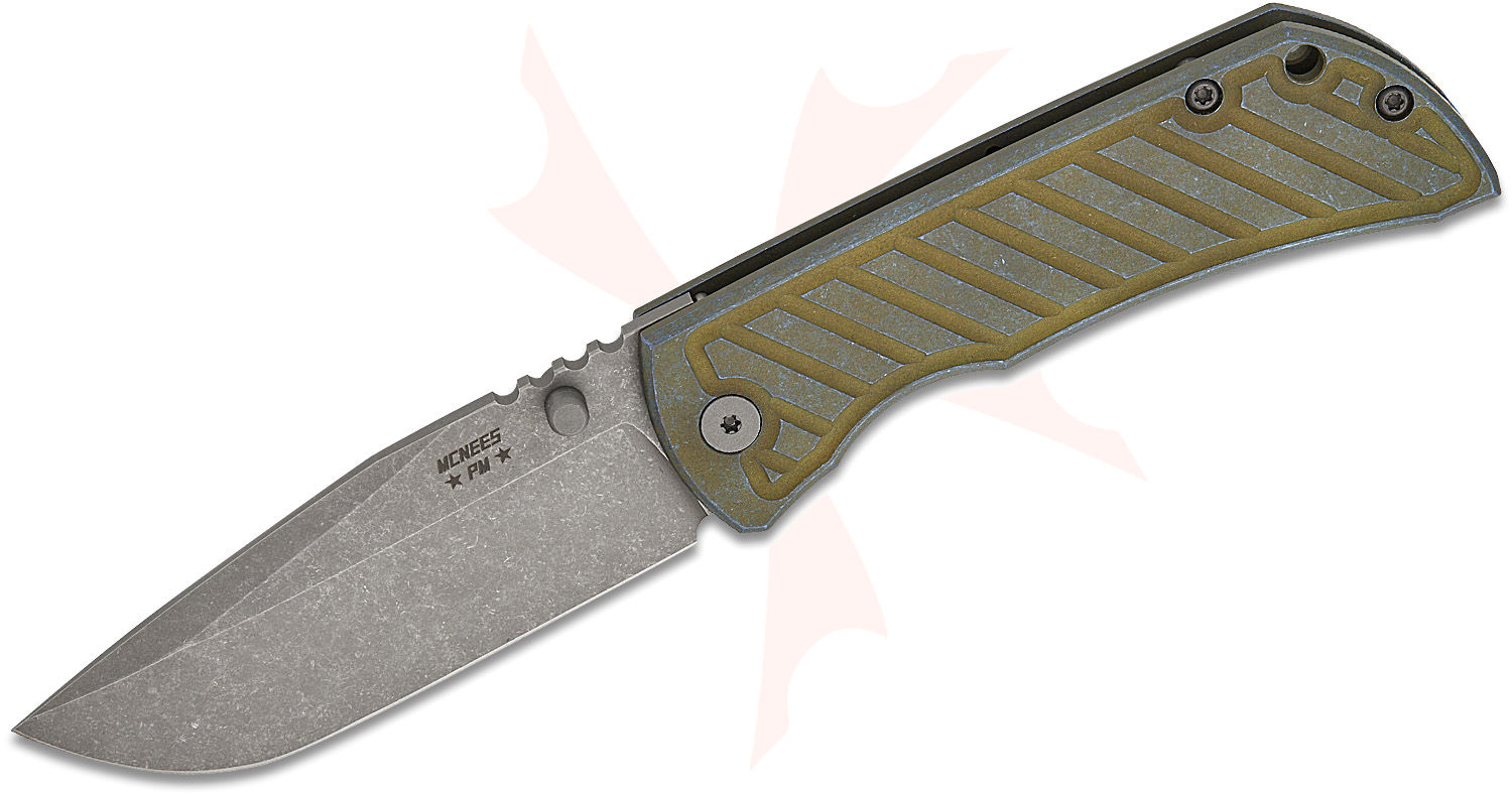Jonathan McNees Performance Machined MAC2 G2 Folding Knife 3.5" CPM ...