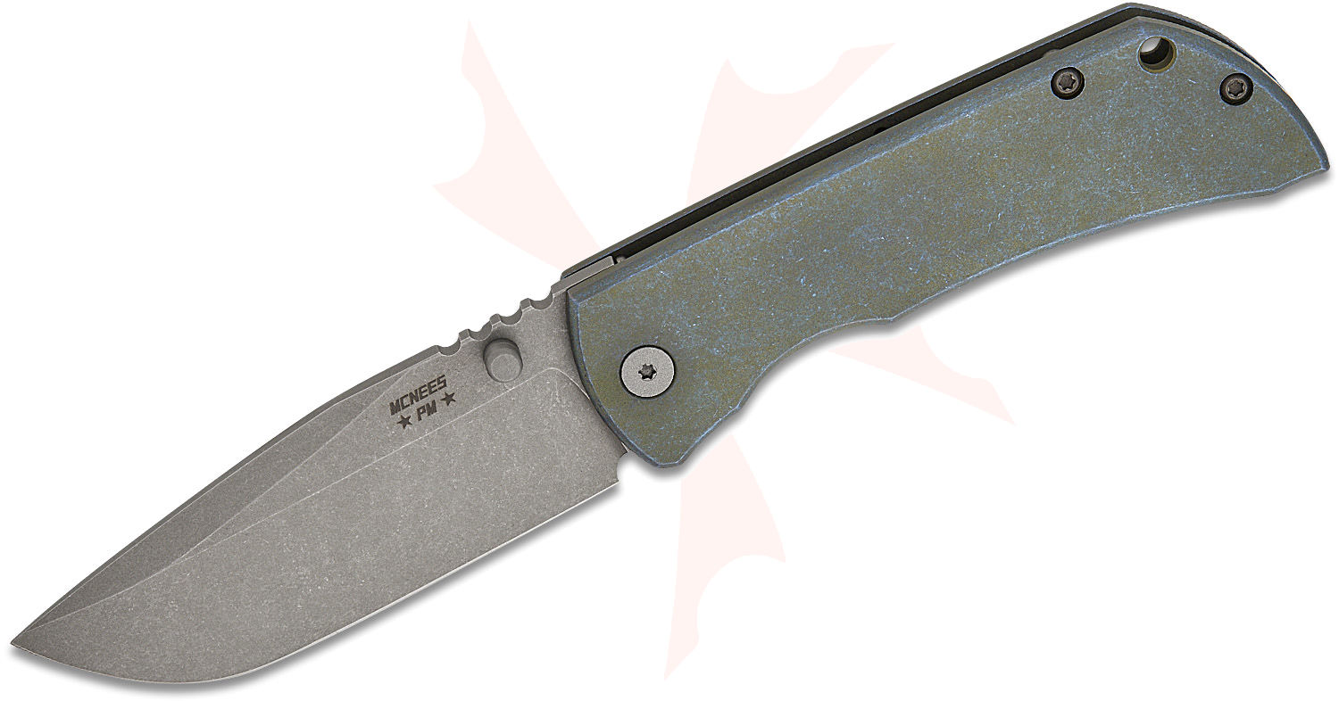 Jonathan McNees Performance Machined MAC2 G2 Folding Knife 3.5" CPM ...