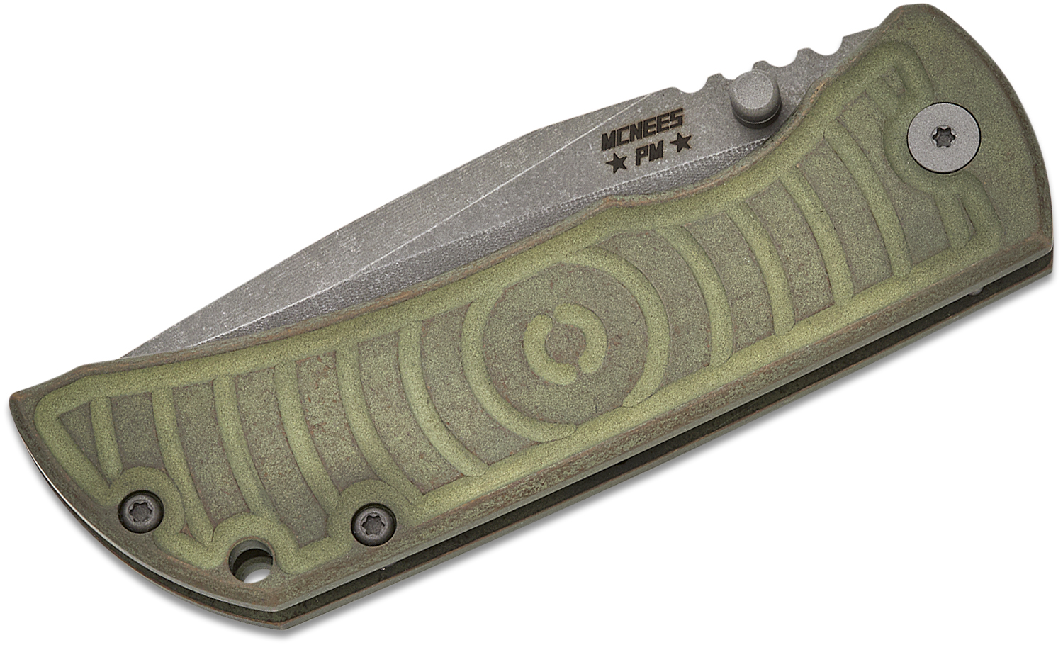 Jonathan McNees Performance Machined MAC2 G2 Folding Knife 3.5" CPM ...