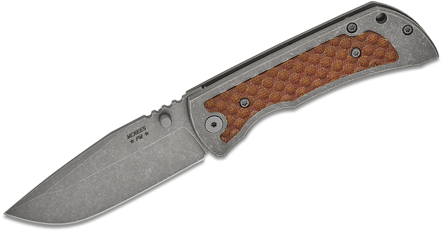Jonathan McNees Performance Machined MAC2 G2 Folding Knife 3.5" CPM ...