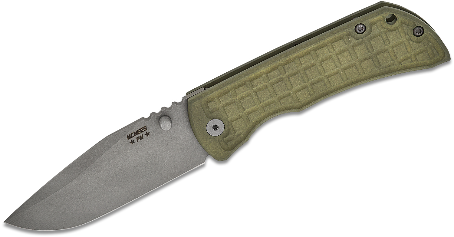 Jonathan McNees Performance Machined MAC2 G2 Folding Knife 3.5" CPM ...