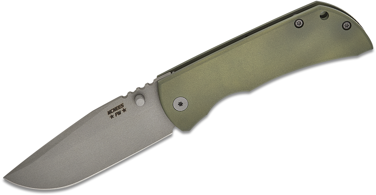 Jonathan McNees Performance Machined MAC2 G2 Folding Knife 3.5" CPM ...