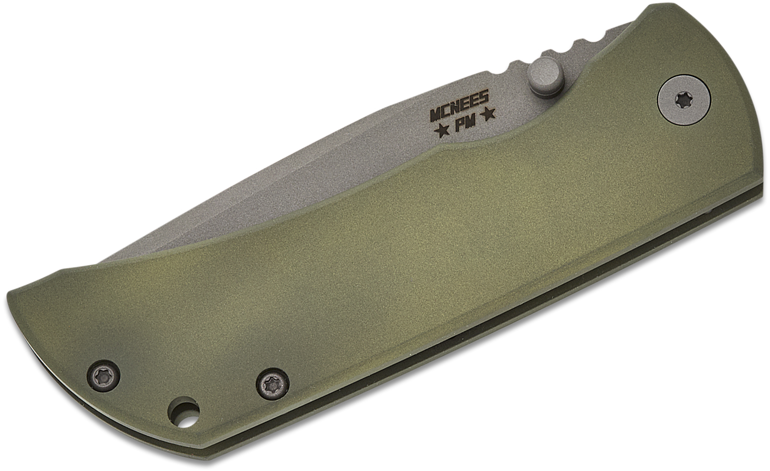 Jonathan McNees Performance Machined MAC2 G2 Folding Knife 3.5" CPM ...
