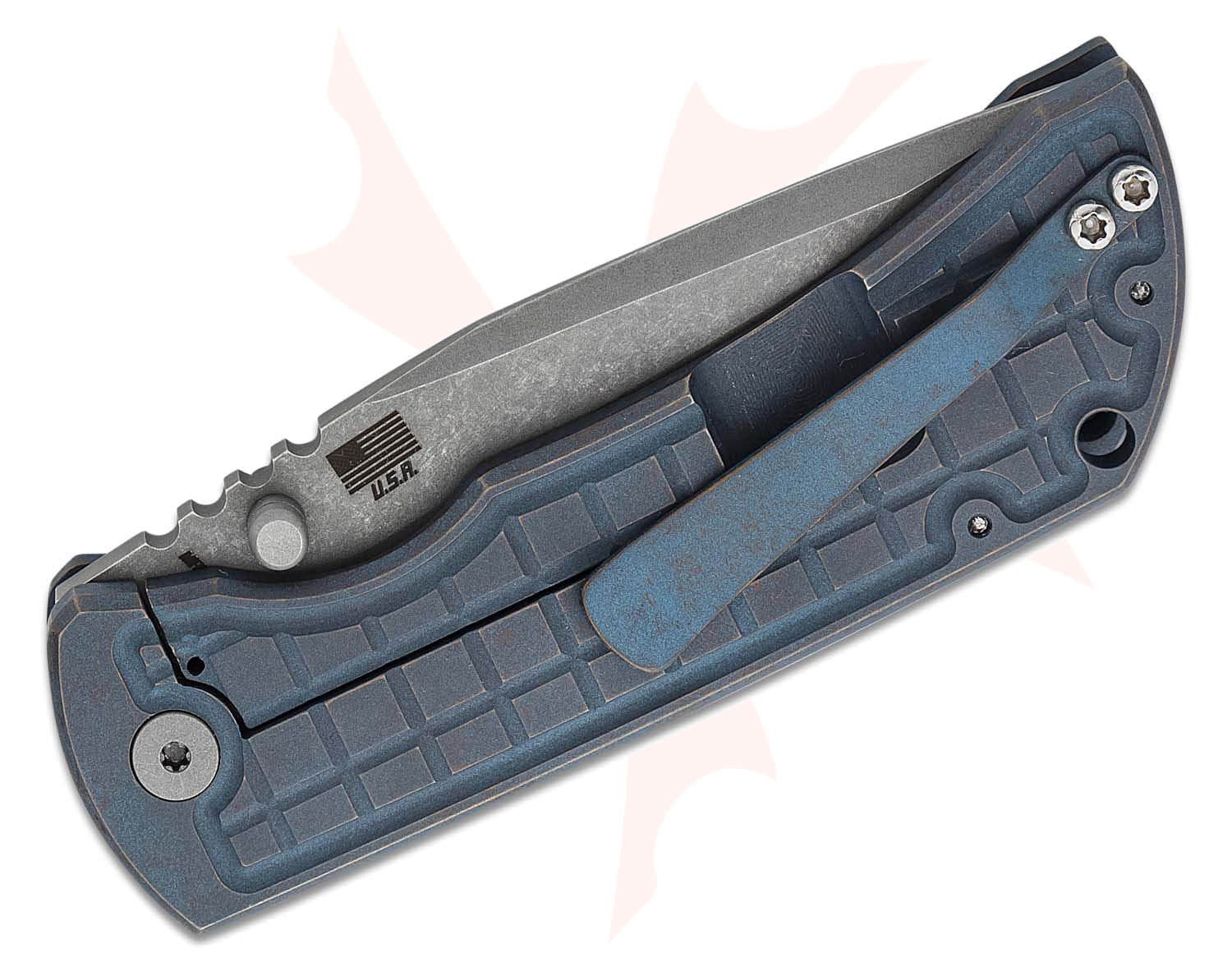 Jonathan McNees Performance Machined MAC2 Folding Knife 3.5" CPM ...