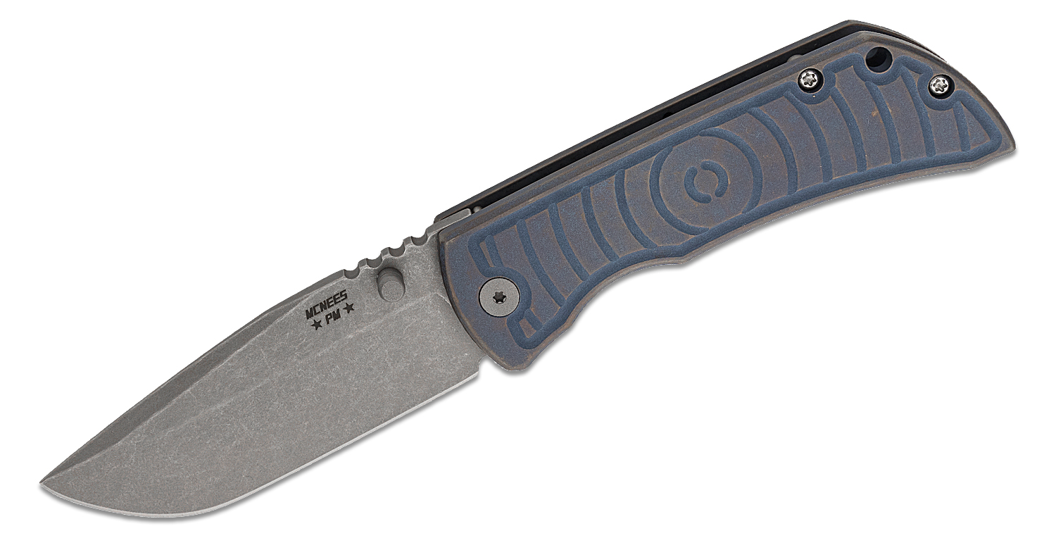Jonathan McNees Performance Machined MAC2 Folding Knife 3.5" CPM ...
