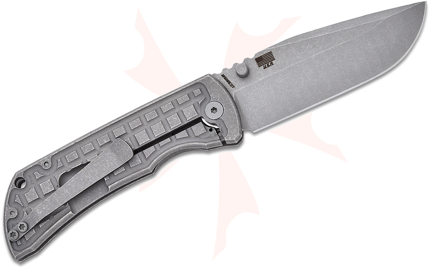 Jonathan McNees Performance Machined MAC2 Folding Knife 3.5" CPM ...