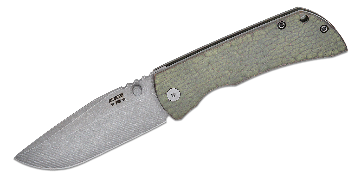 Jonathan McNees Performance Machined MAC2 Folding Knife 3.5" CPM ...