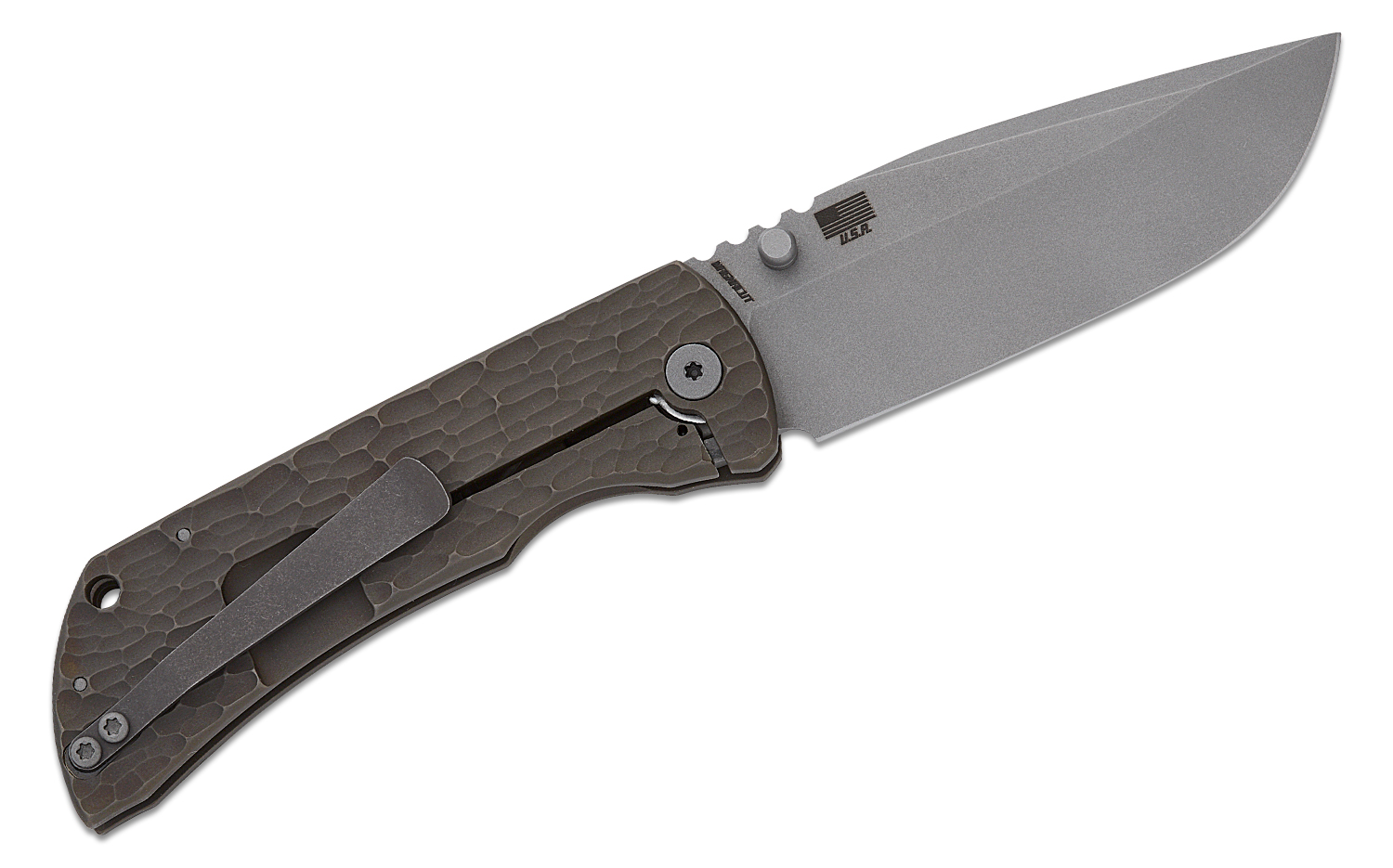 Jonathan McNees Performance Machined MAC2 Folding Knife 3.5" CPM ...