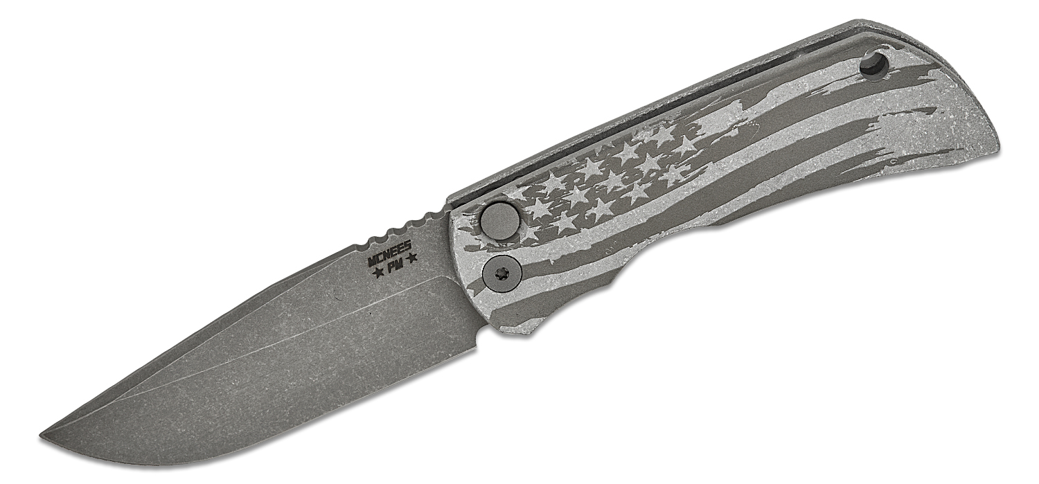 Jonathan McNees Performance Machined MAC2 AUTO Knife 3.375" CPM ...