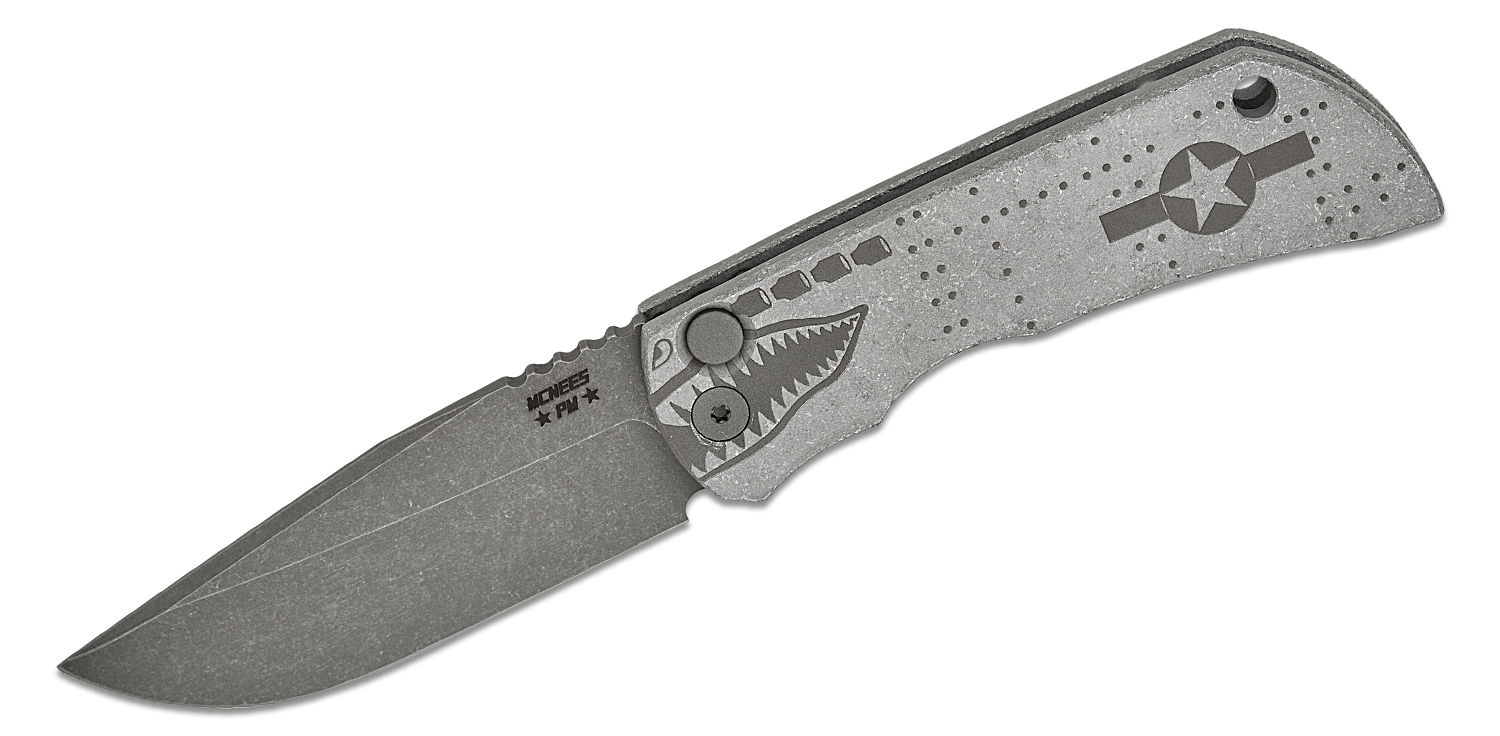Jonathan McNees Performance Machined MAC2 AUTO Knife 3.375" CPM ...