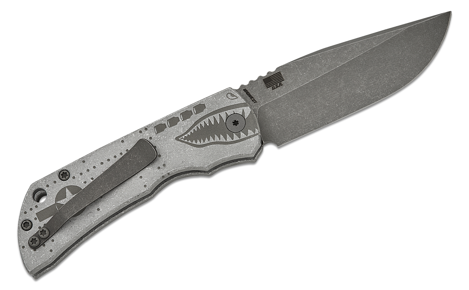 Jonathan McNees Performance Machined MAC2 AUTO Knife 3.375" CPM ...