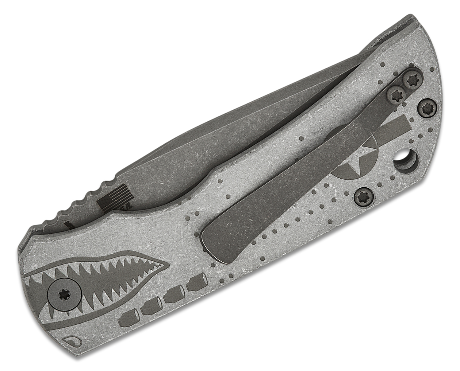 Jonathan McNees Performance Machined MAC2 AUTO Knife 3.375" CPM ...