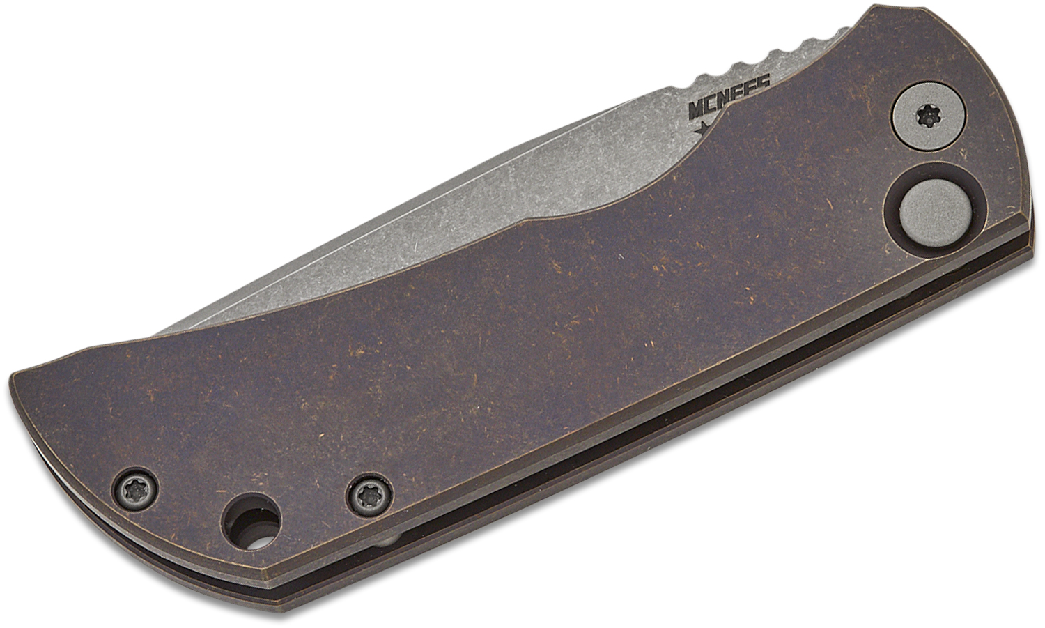 Jonathan McNees Performance Machined MAC2 Ti AUTO Knife 3.375" CPM ...
