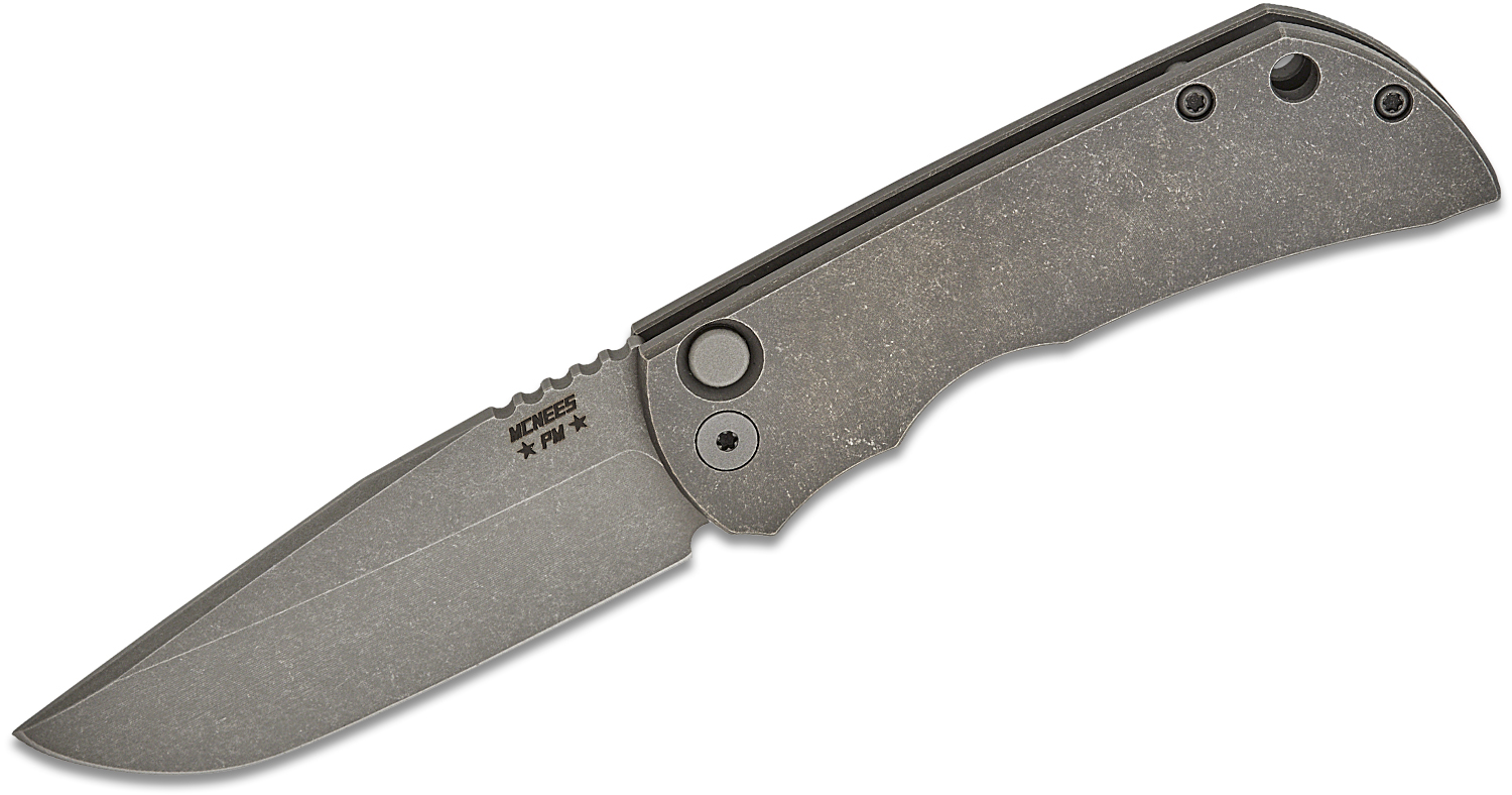 Jonathan McNees Performance Machined MAC2 Ti AUTO Knife 3.375" CPM ...