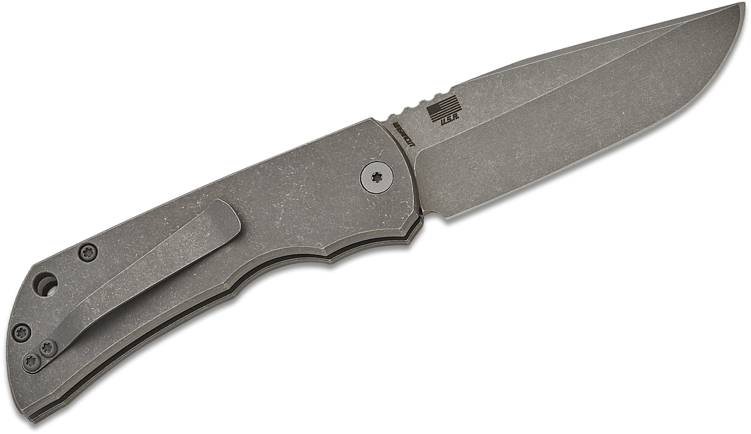 Jonathan McNees Performance Machined MAC2 Ti AUTO Knife 3.375" CPM ...