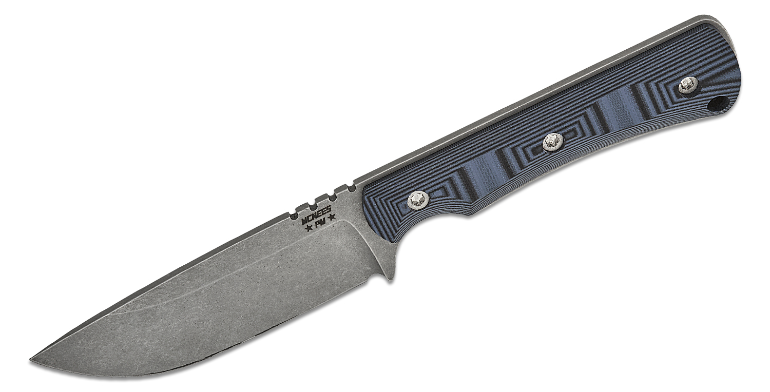 McNees Knives Performance Machined Ridge Runner Fixed Blade Neck Knife ...