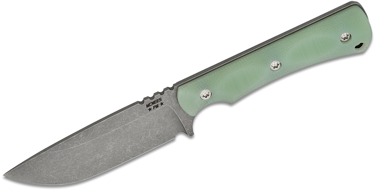 McNees Knives Performance Machined Ridge Runner Fixed Blade Knife 4 ...