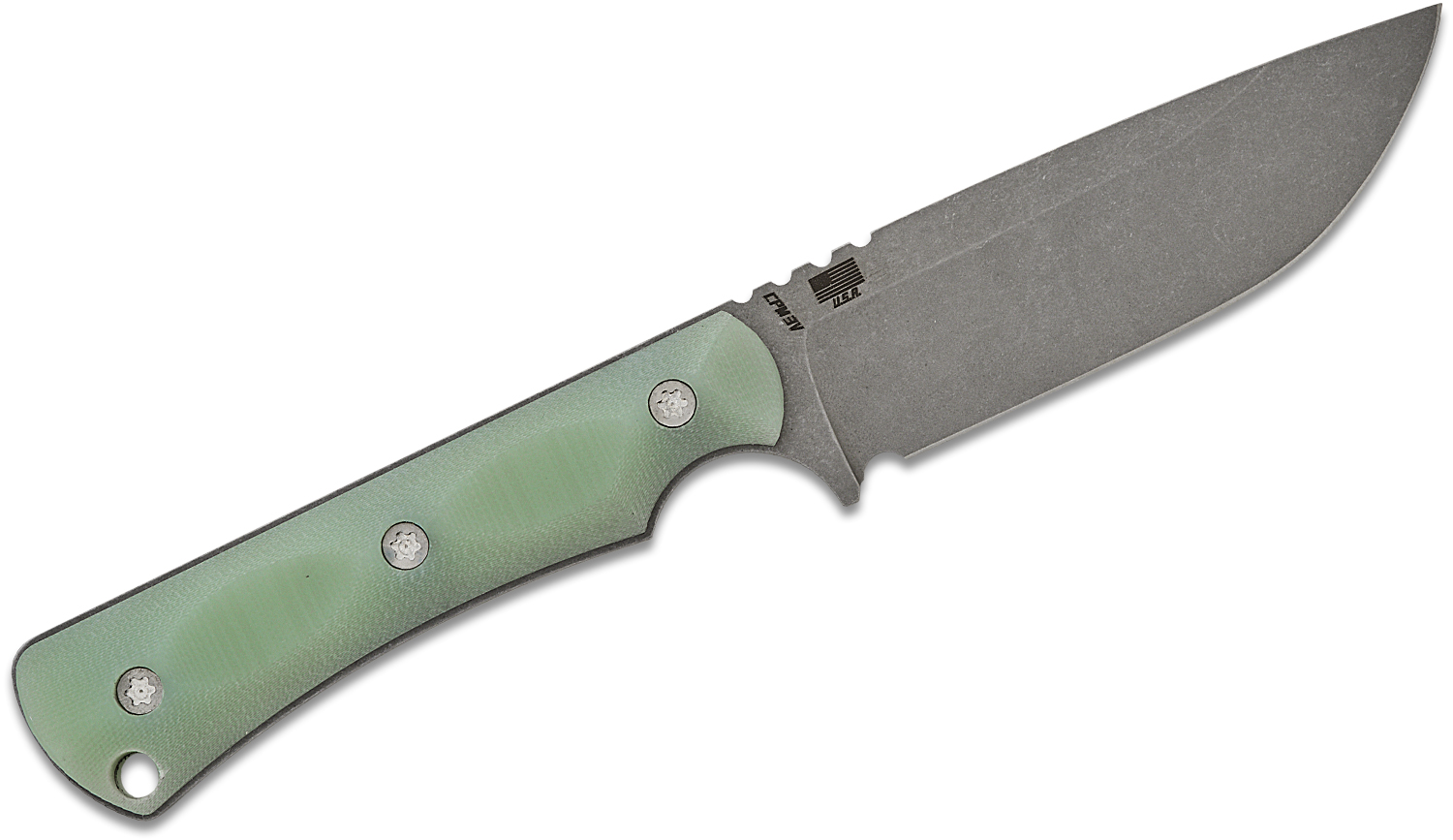 McNees Knives Performance Machined Ridge Runner Fixed Blade Knife 4 ...