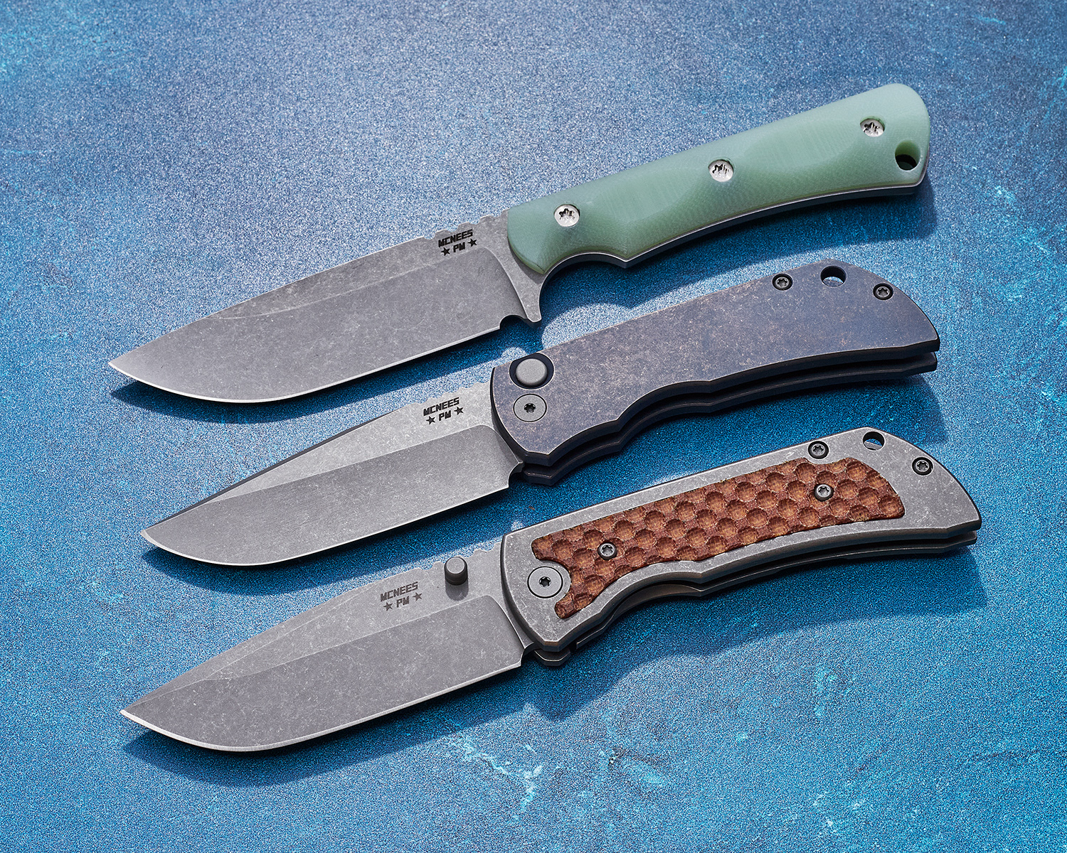 McNees Knives Performance Machined Ridge Runner Fixed Blade Knife 4 ...