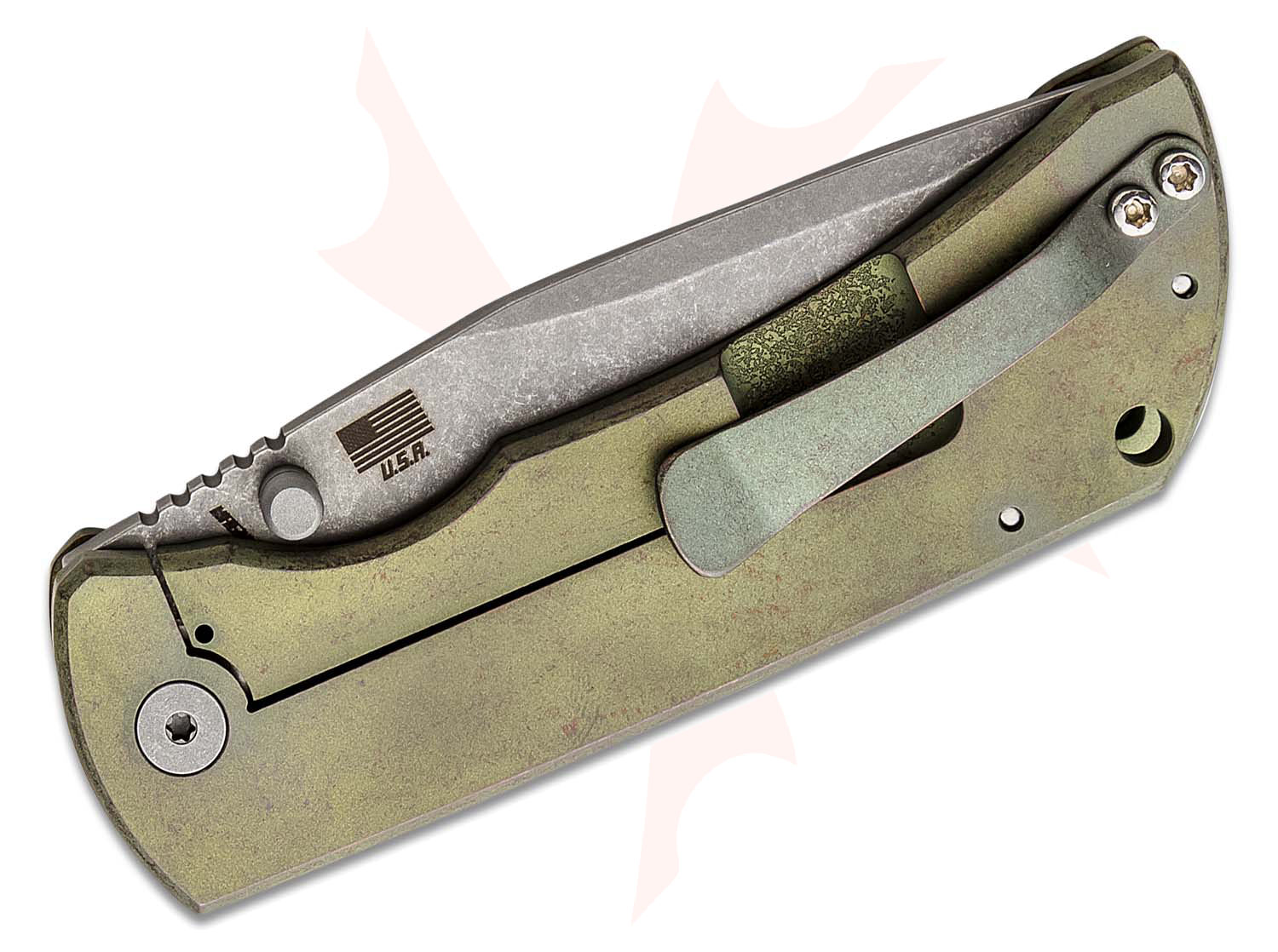 Jonathan McNees Performance Machined MAC2 Folding Knife 3.5" CPM-S45VN ...
