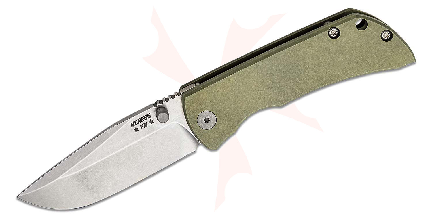 Jonathan McNees Performance Machined MAC2 Folding Knife 3" CTS-XHP ...