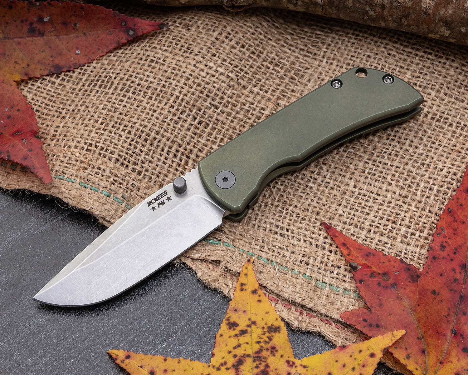 Jonathan McNees Performance Machined MAC2 Folding Knife 3" CTS-XHP ...