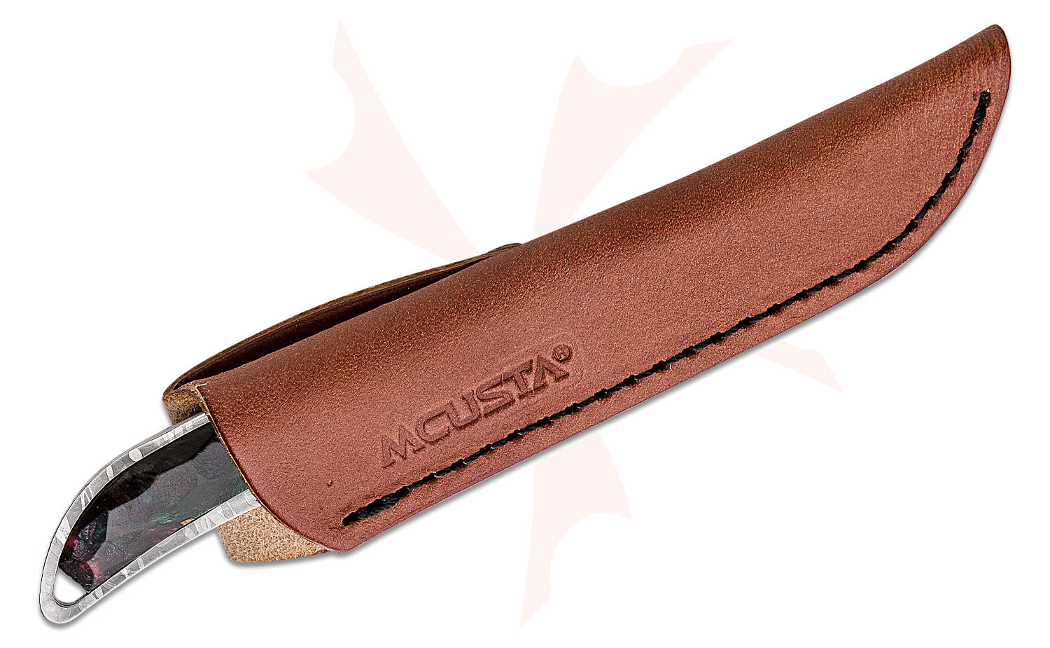 Mcusta MC-FWD-G Platinum Label Slim Line Fixed Blade 3.375" VG-10 San ...