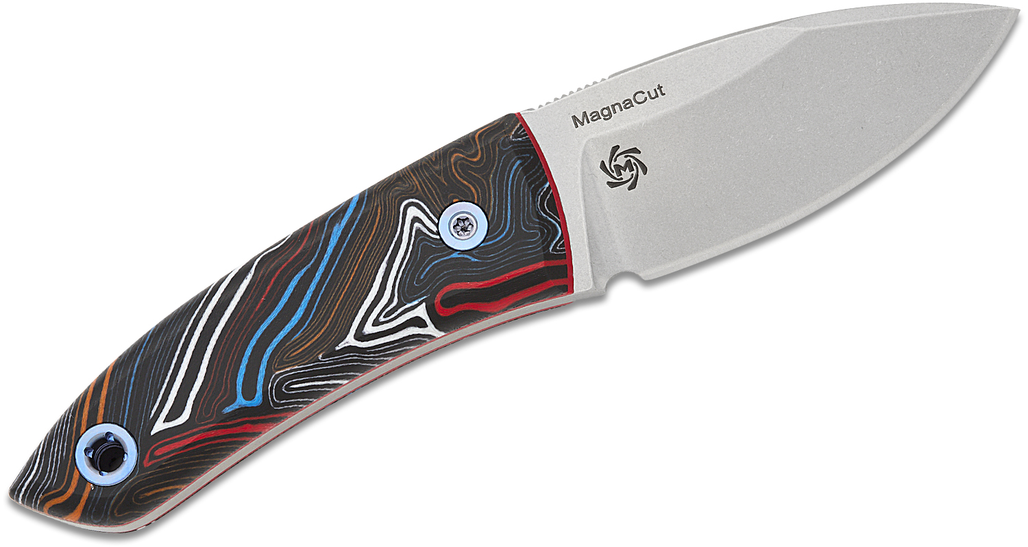 Mechforce Ben Krein Collab Forager Pocket Fixed Blade Knife 2.35" CPM ...