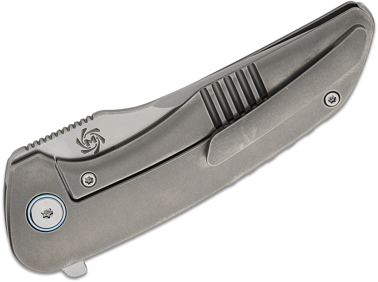 Mechforce Barker Collab Hokkaido Frame Lock Flipper Knife 3.5" CPM ...