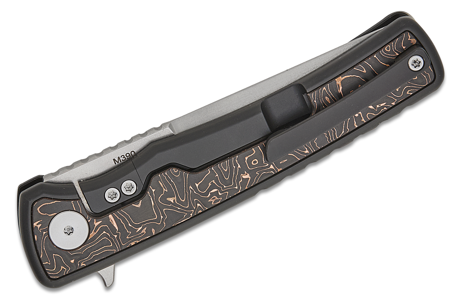 Mechforce Kilby Collab Integral Frame Lock Flipper Knife 3.375" M390 ...