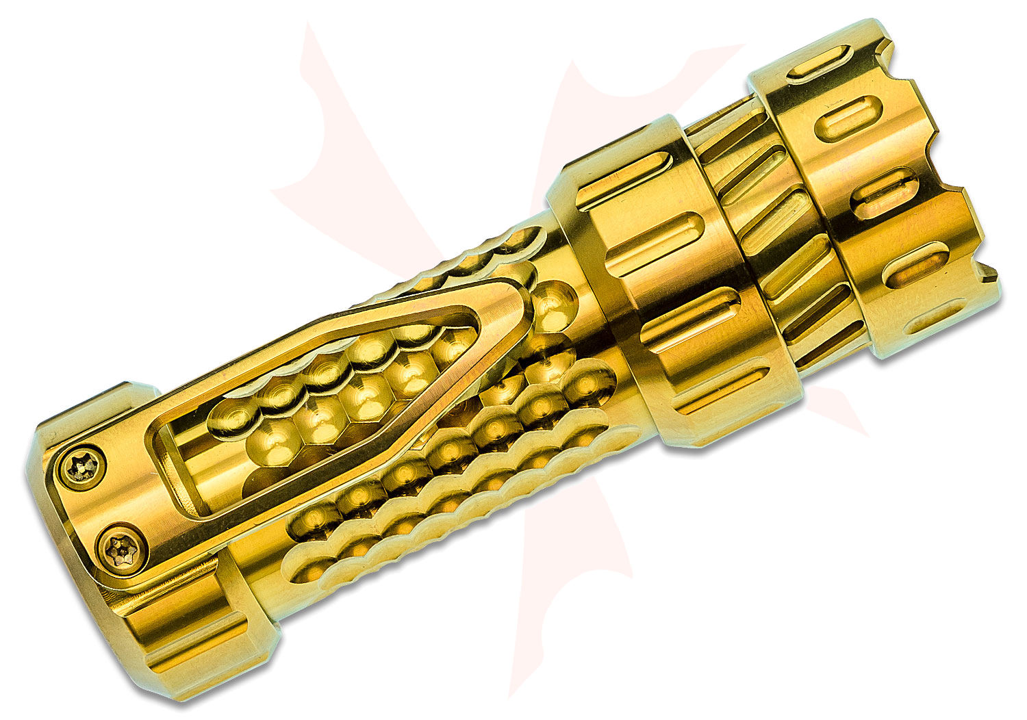 Mechforce Mechtorch EDC Flashlight Gen 2 Turbo with Charger, Gold ...