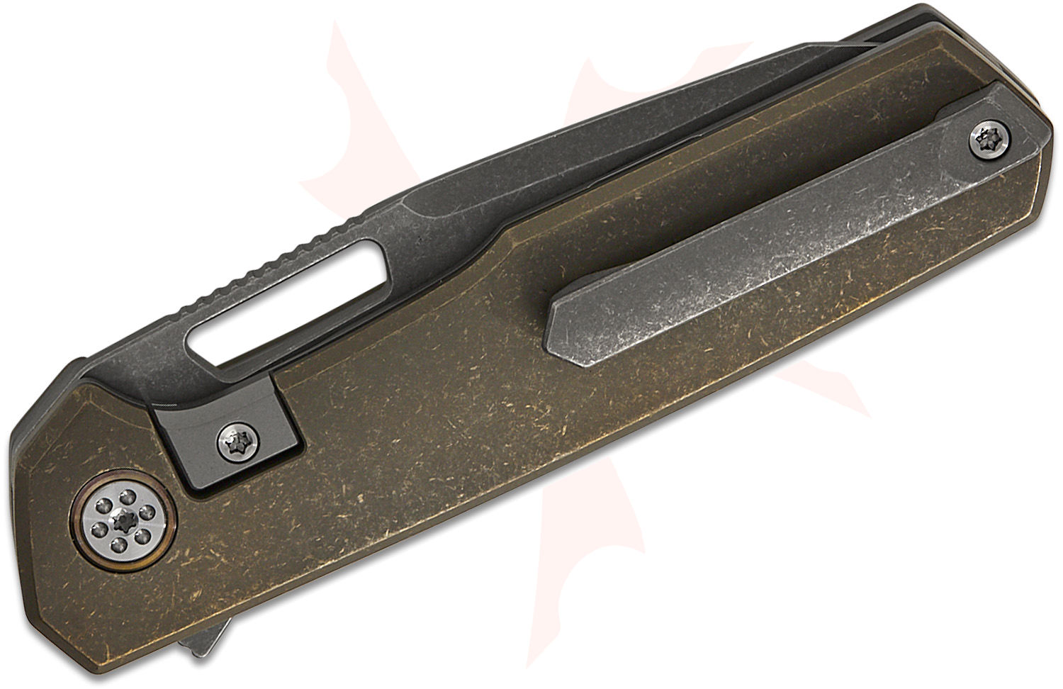 Mechforce Jared Oeser Collab Nebo V2 Liner Lock Flipper Knife 3" Elmax ...