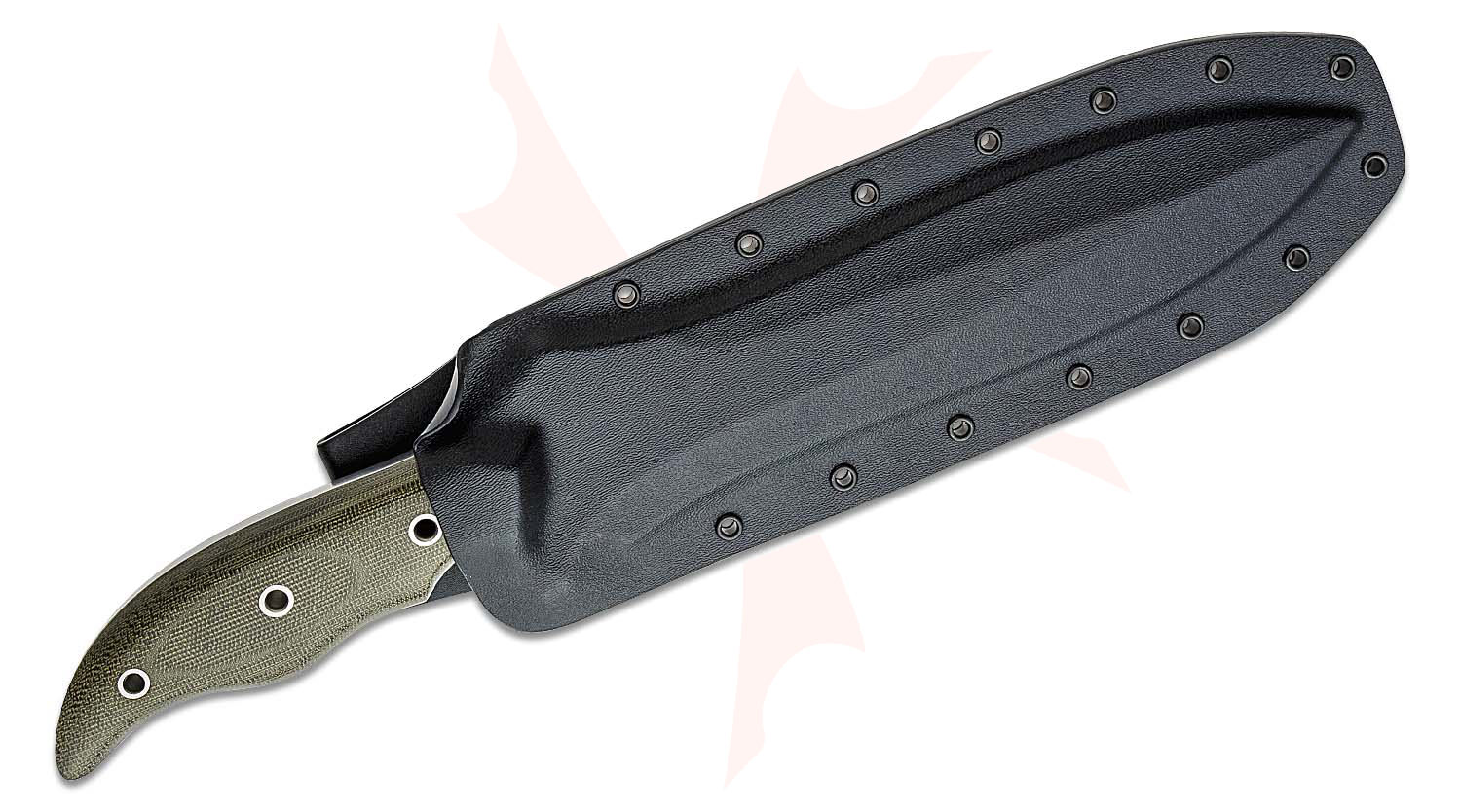 Mercworx Proeliator Double Edged Combat Knife 9.25" CPM 154 Blade Chili ...