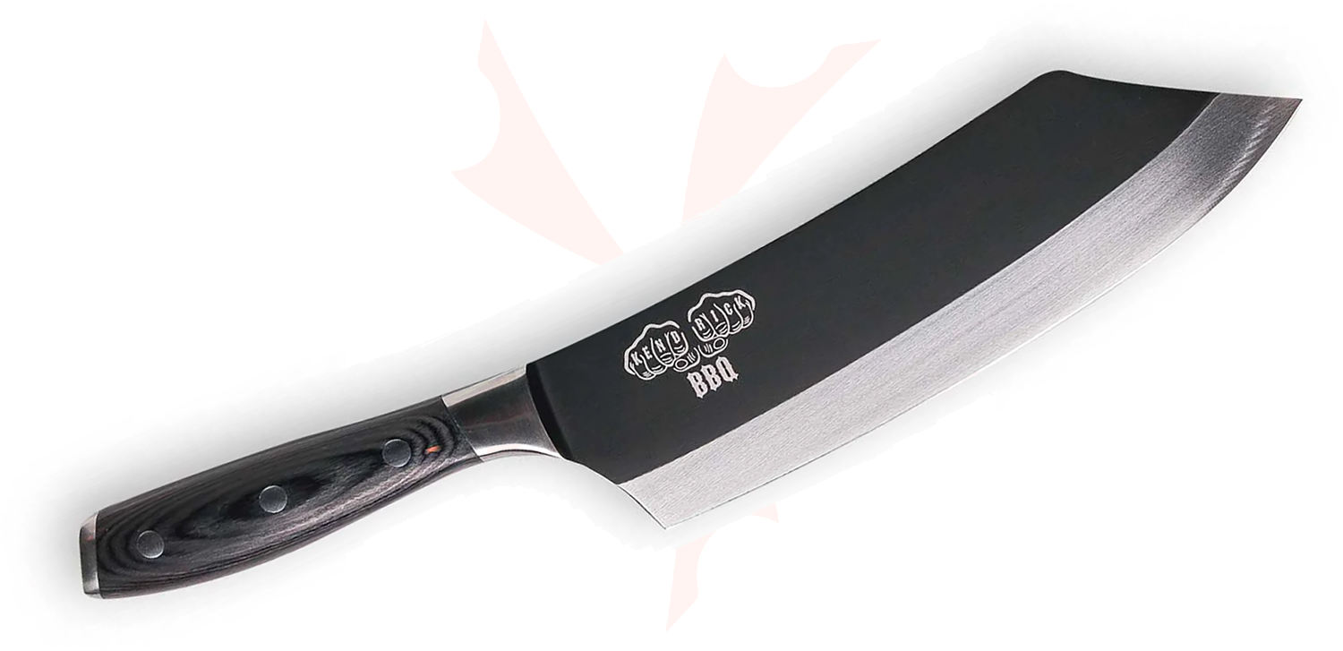 Messermeister Avanta Kendricks BBQ Knife 8" X50 Two-Tone Reverse Tanto ...