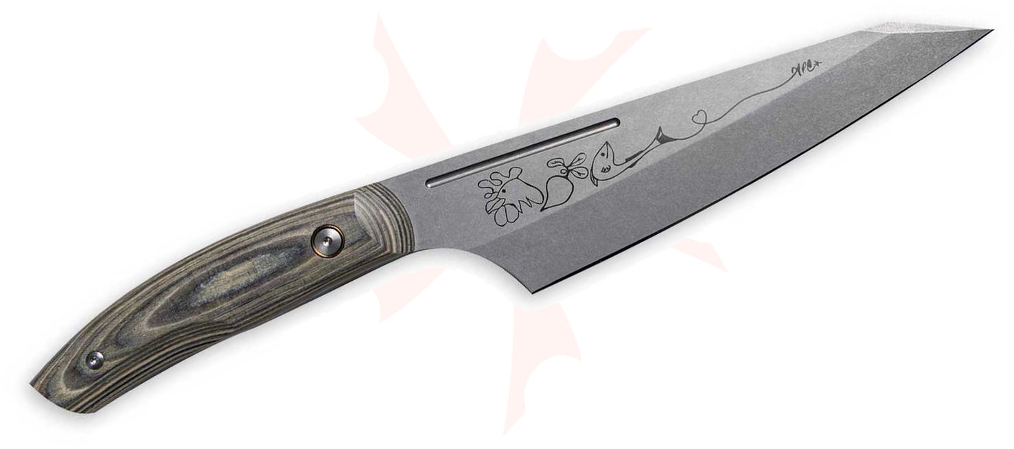 Messermeister April Bloomfield Carbon Chef's Knife 6.5" K110 ...