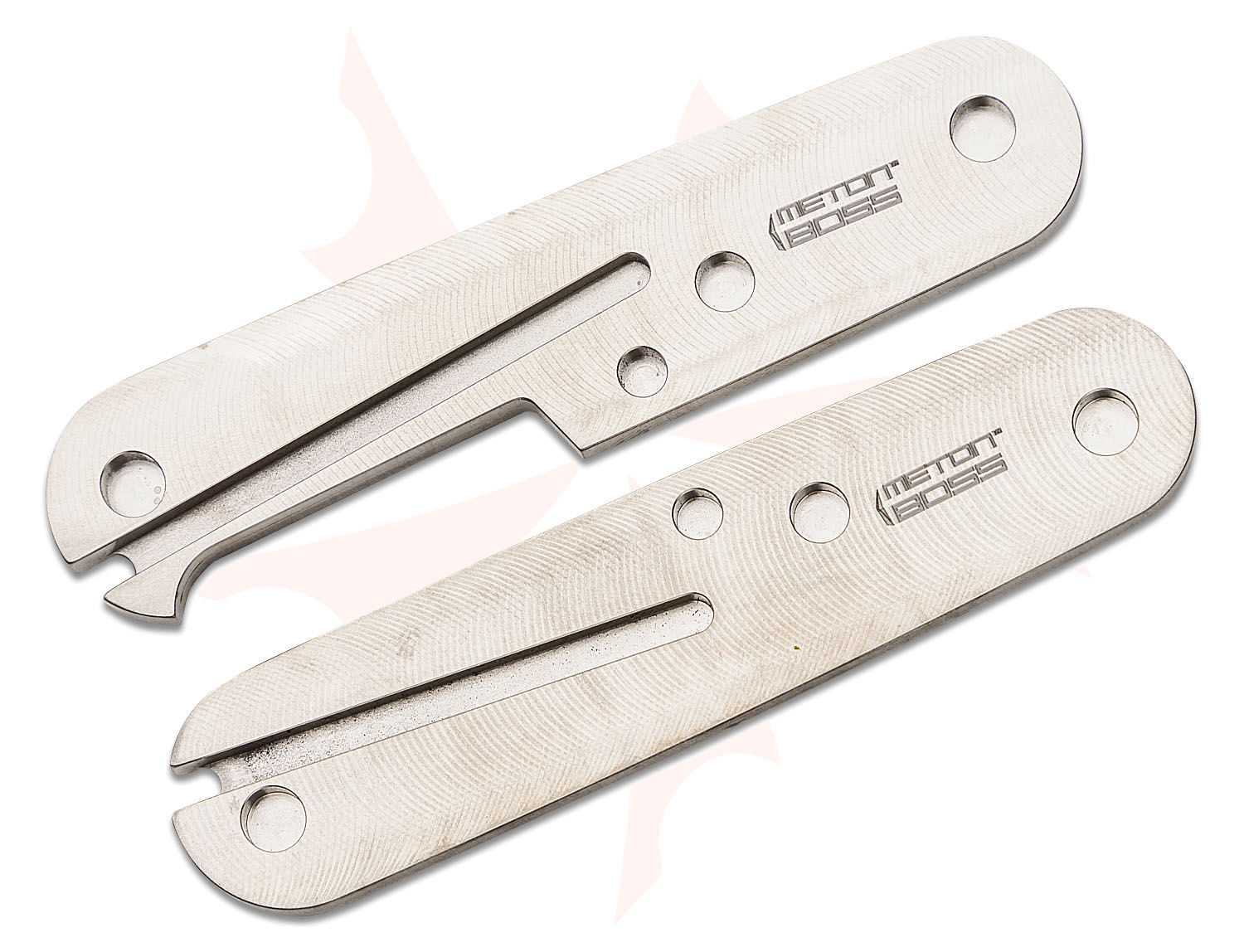 MetonBoss 91mm Titanium Swiss Army Knife Scales, P40 Riveted Aeroplane ...