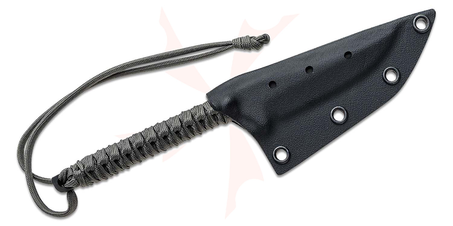 Mick Strider Custom Concealed Carry Fixed Blade Knife 3.75" PD#1 Black ...