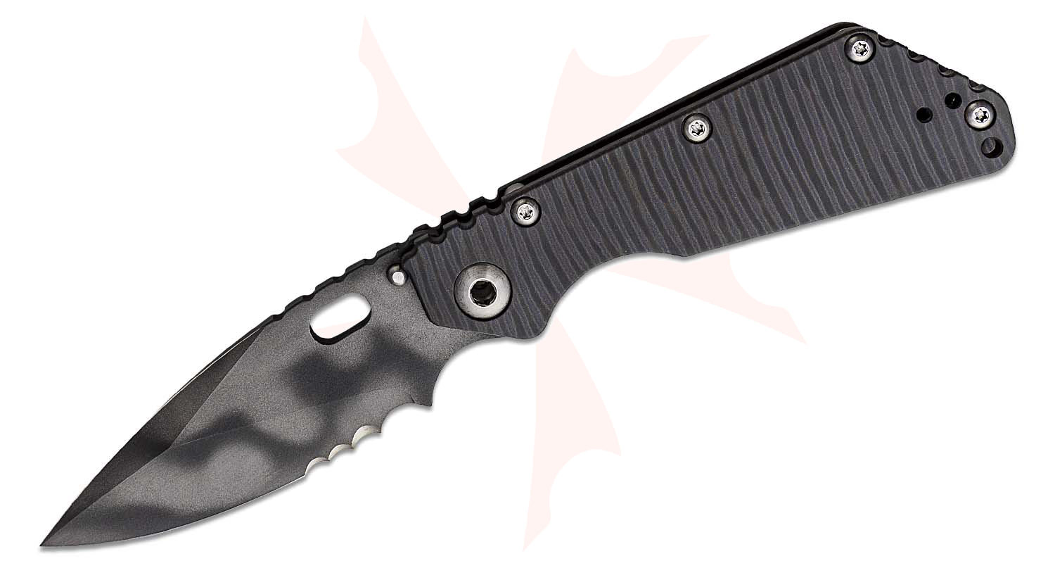 Mick Strider Custom SMF Folding Knife 4" Hand Ground Dagger Blade ...