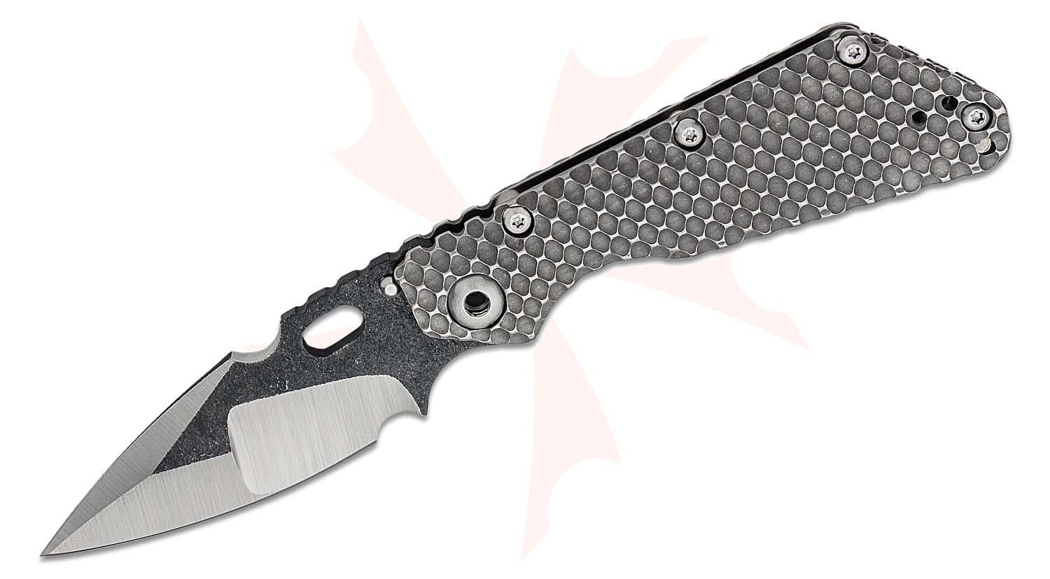 Mick Strider Custom SMF Folding Knife 4" Two-Tone Nightmare Dagger ...