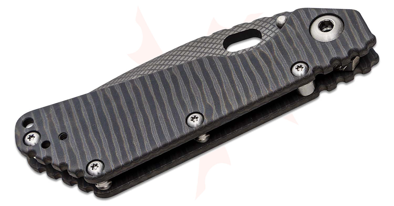 Mick Strider Custom SMF Folding Knife 4" Nightmare Recurve Clip Point ...