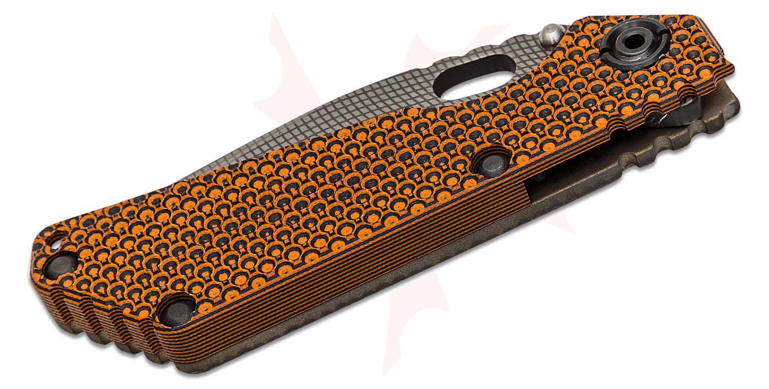 Mick Strider Custom SnG Hybrid Folding Knife 3.5" CTS-XHP Hand Ground ...