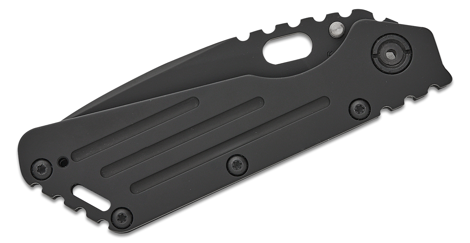 Mick Strider SMF Folding Knife 4" CPM-MagnaCut Black Chromium Nitrate ...