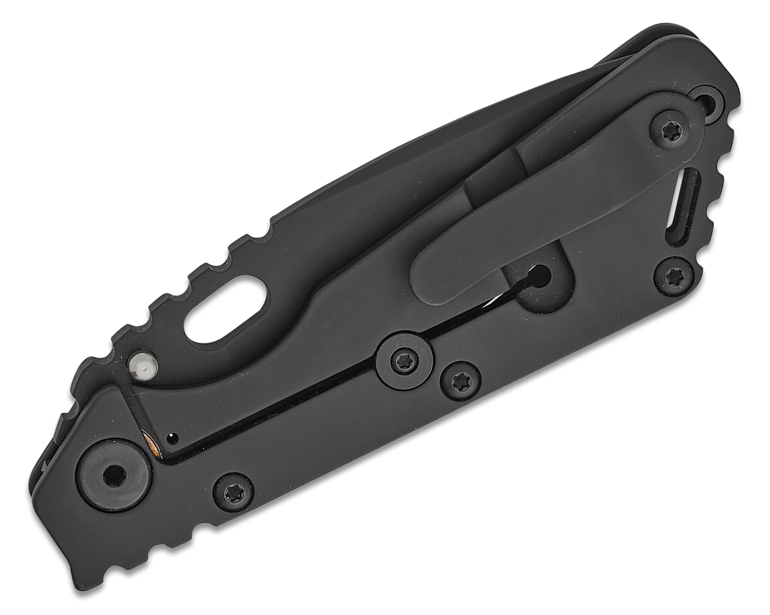 Mick Strider SMF Folding Knife 4" CPM-MagnaCut Black Chromium Nitrate ...
