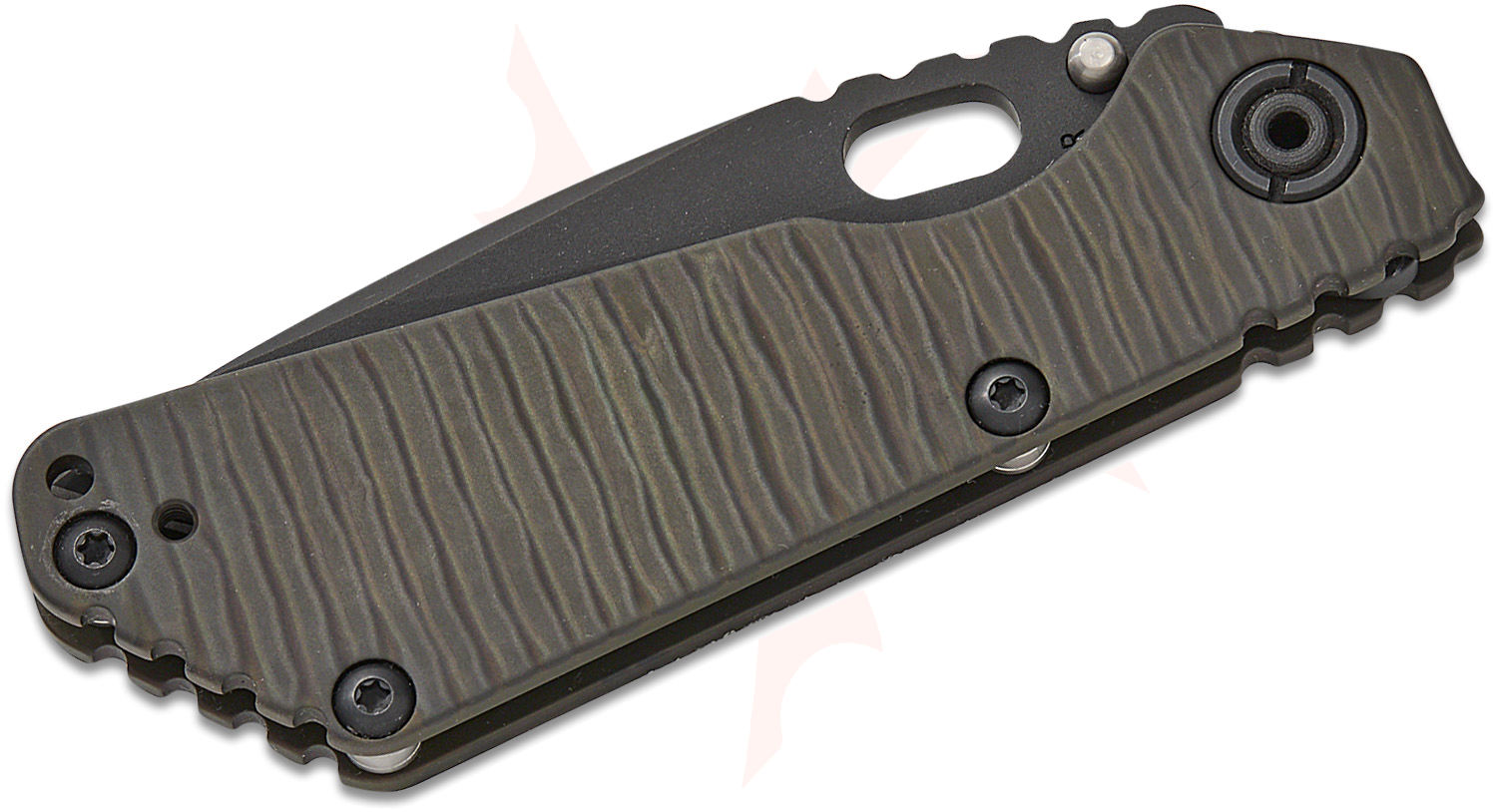 Mick Strider SnG Folding Knife 3.5" CTS-PD#1 Black Chromium Nitrate ...