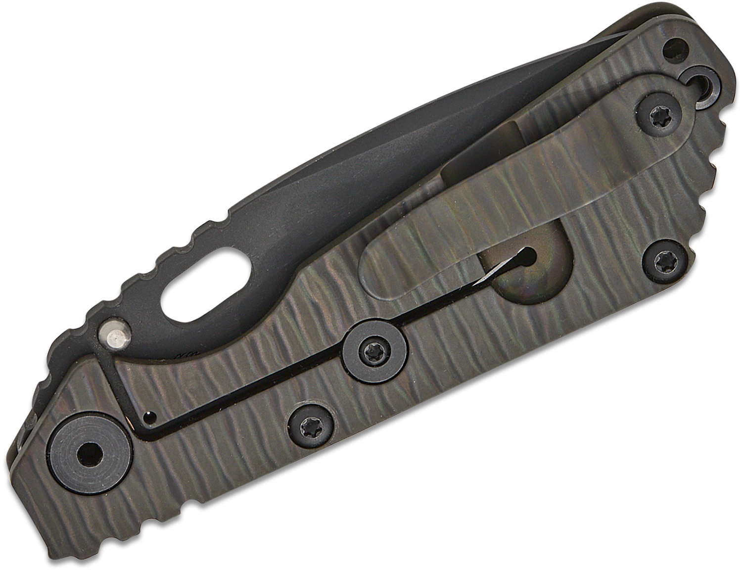 Mick Strider SnG Folding Knife 3.5" CTS-PD#1 Black Chromium Nitrate ...